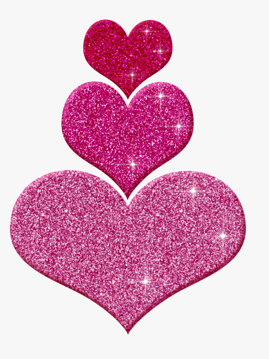 Glitter Pink Heart