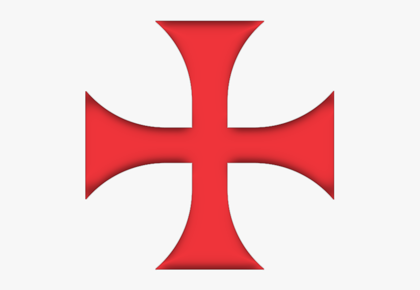 Knights Templar Cross Transparent, HD Png Download , Transparent Png ...