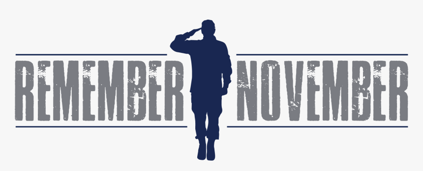 Remember November - Silhouette, HD Png Download , Transparent Png Image ...