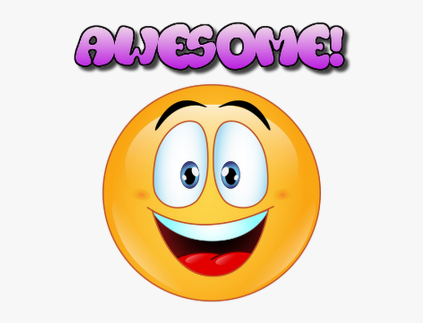 Emoji World Awesome - You Are Awesome Emoji, HD Png Download ...