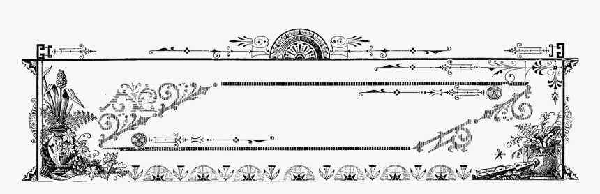 Transparent Scroll Design Png - Frame042png 2, Png Download ...