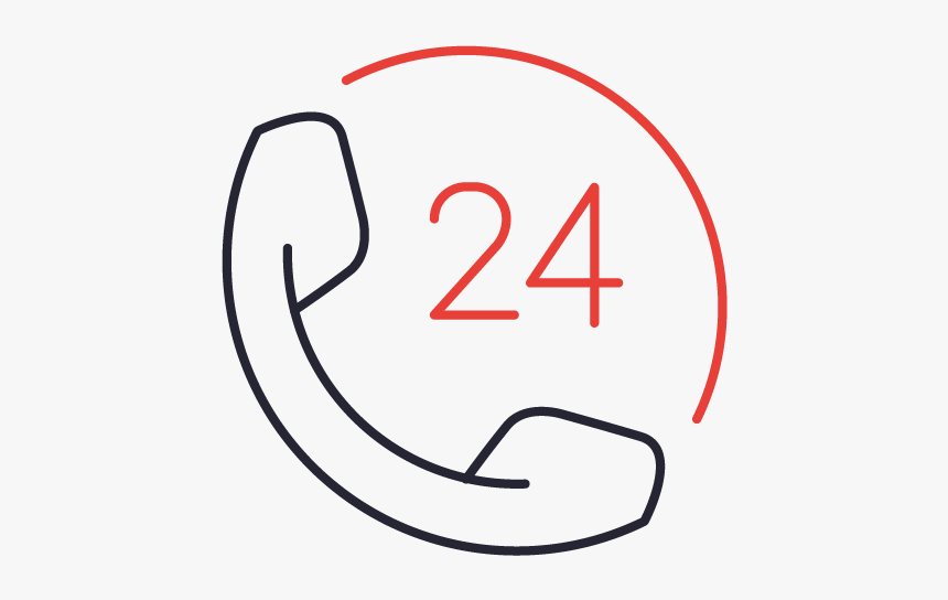 24 Hour Telephone Line, HD Png Download , Transparent Png Image - PNGitem