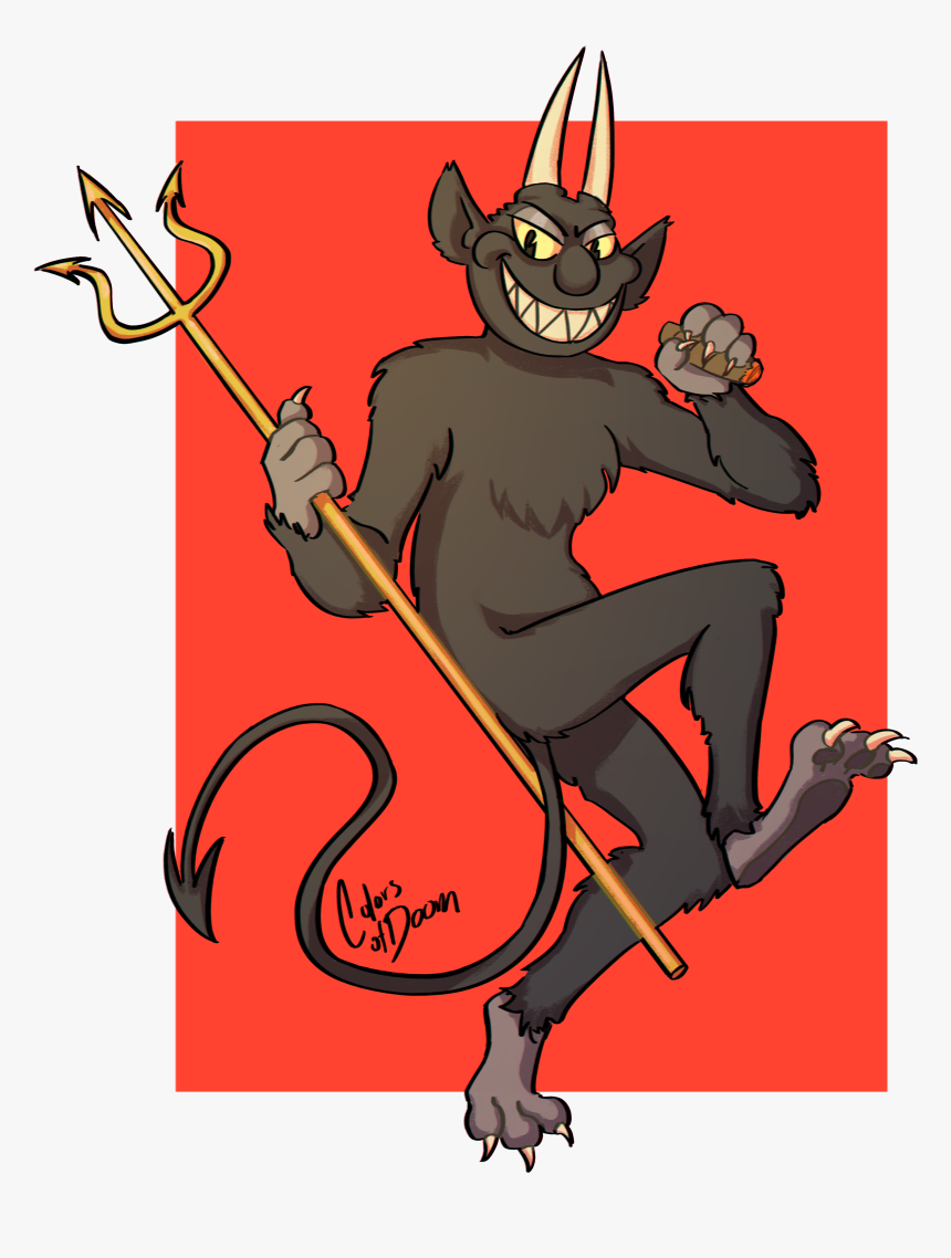 Devil Png Image Download - Cuphead Fanart Cup Head Devil, Transparent ...