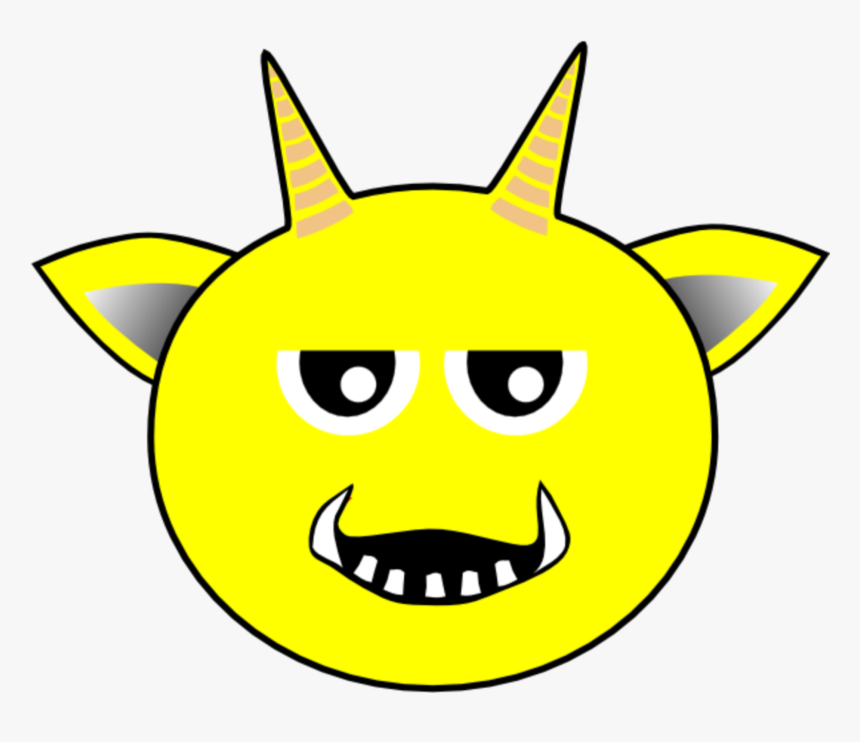 Yellow Devil Cartoon, HD Png Download , Transparent Png Image - PNGitem