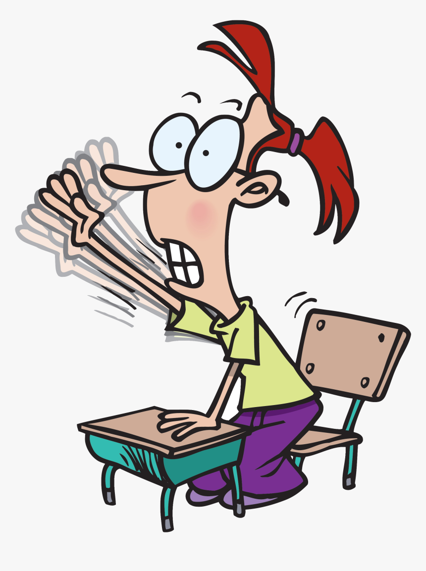 Not Doing Homework Clipart