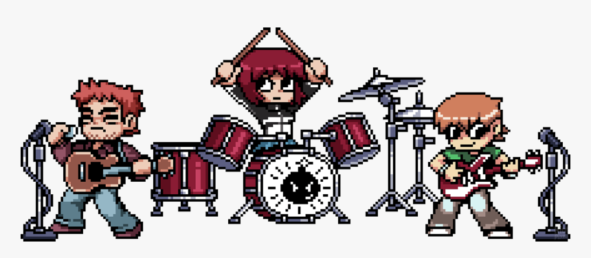 Scott Pilgrim Game Art, HD Png Download , Transparent Png Image - PNGitem