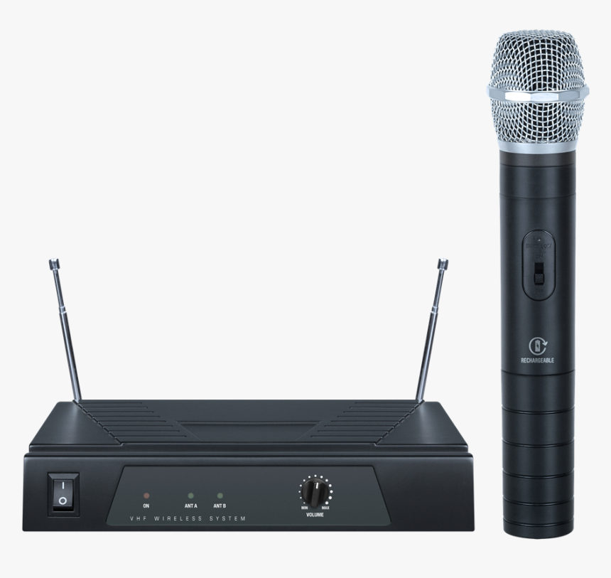 N46qr Vhf Handheld Radio Wireless Microphone - Modem, HD Png Download ...