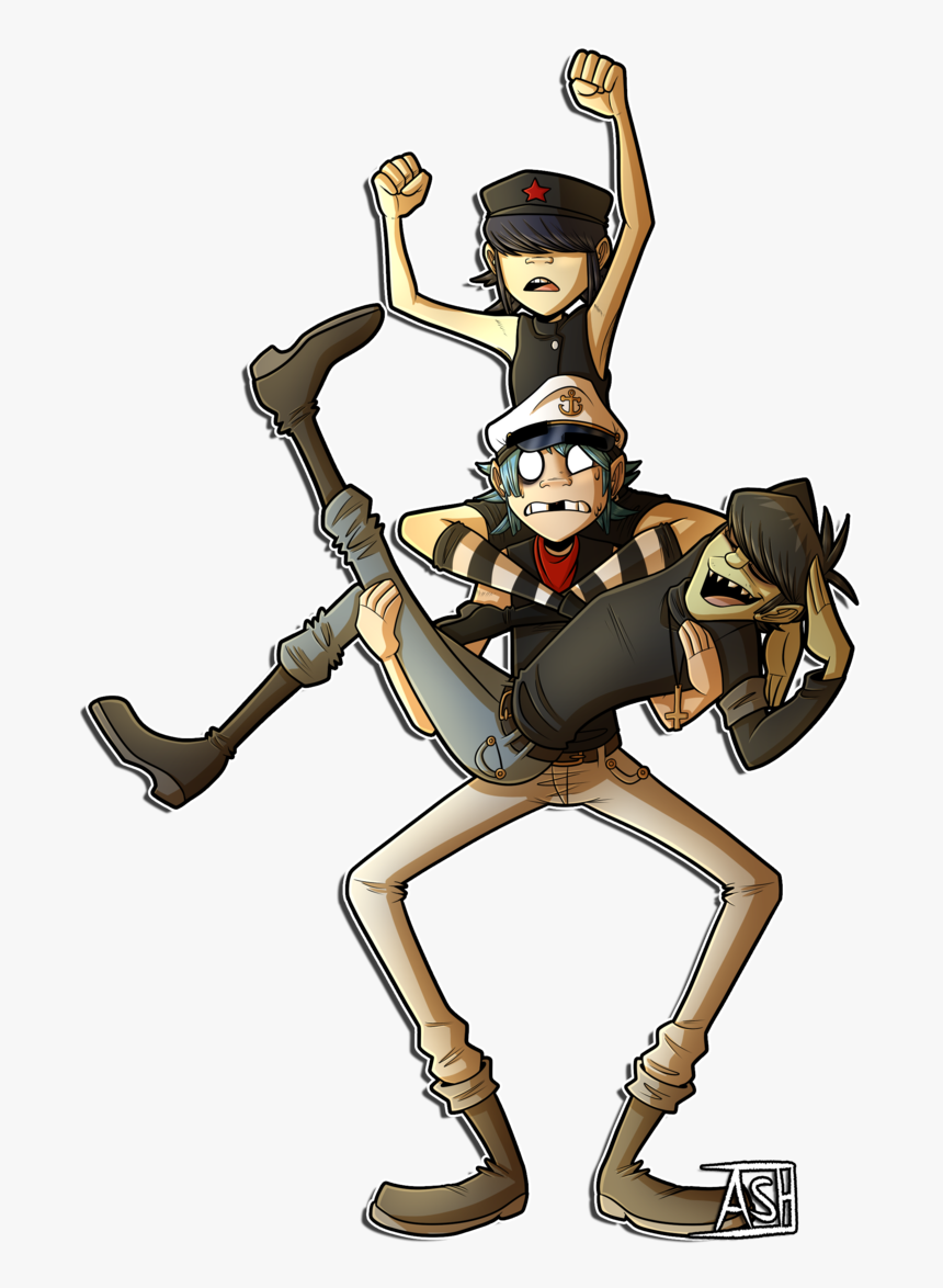 Dayz Character Png , Png Download - 2d Gorillaz Plastic Beach ...