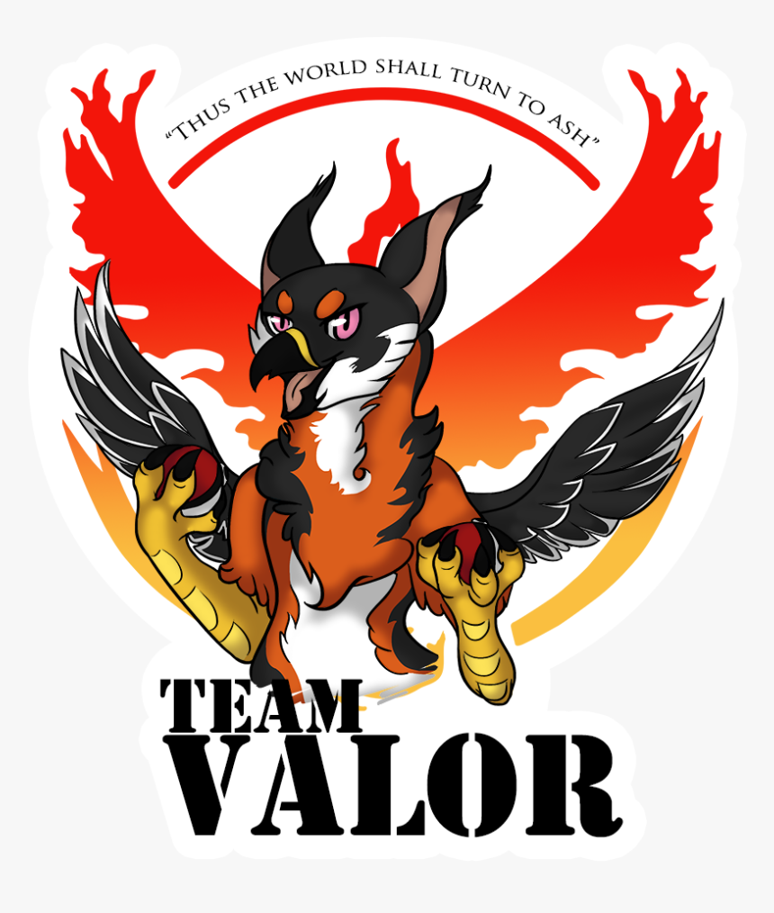 Team Valor - Team Valor Pokemon Go, HD Png Download , Transparent Png ...