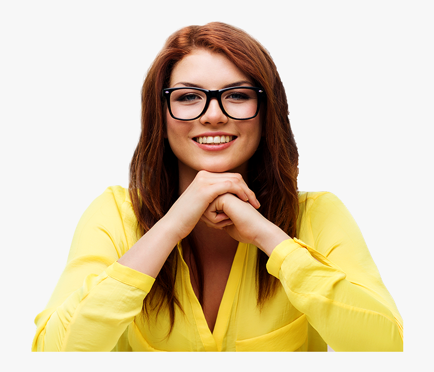 Girls In Eye Glasses Png, Transparent Png , Transparent Png Image - PNGitem