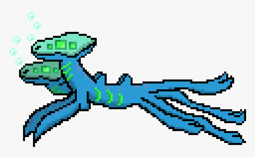 Pixel Art Sea Creatures, HD Png Download , Transparent Png Image - PNGitem