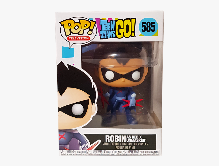 Robin As Red X Funko Pop Unmasked, HD Png Download , Transparent Png ...