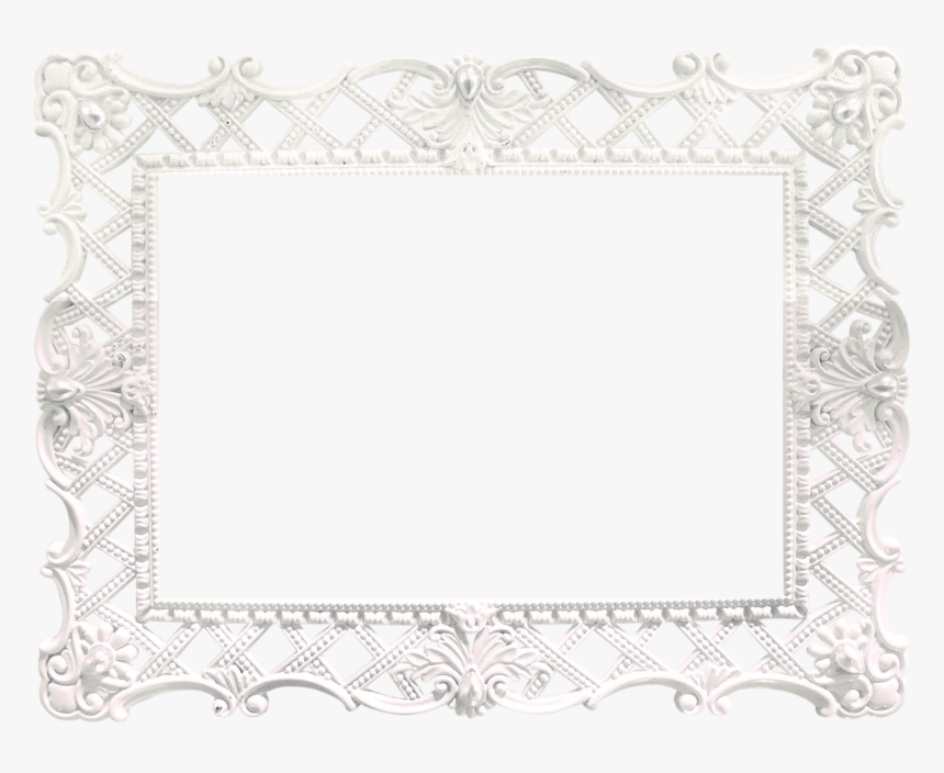 Rectangle Lace Frame Border Png , Png Download - Красивая Рамка ...