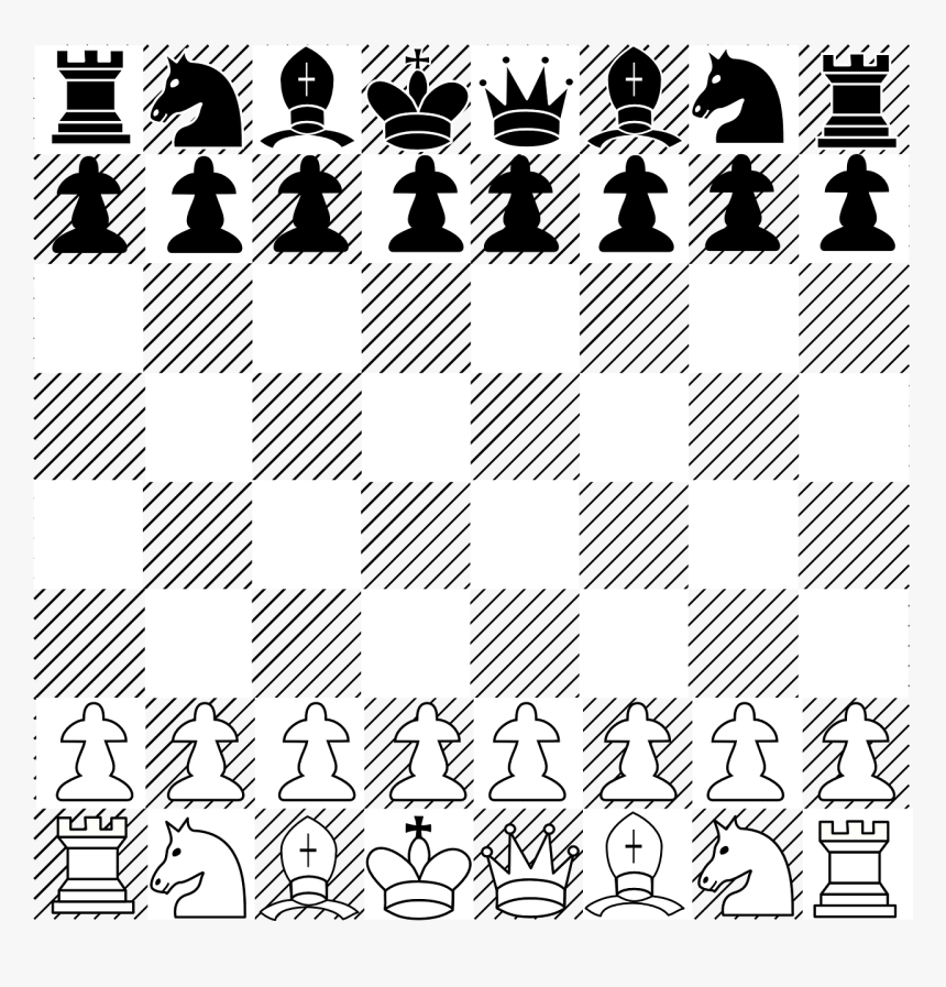 Chess Printable, HD Png Download , Transparent Png Image - PNGitem
