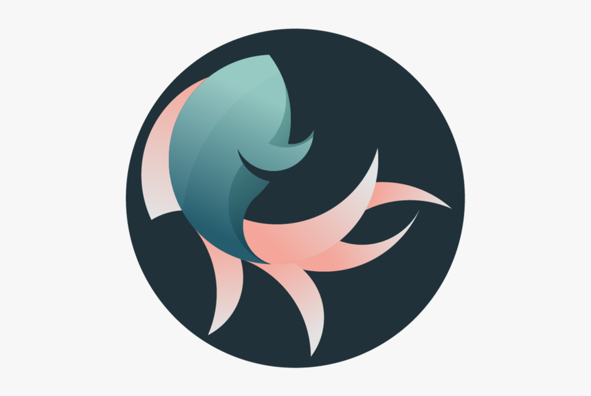 Fishlogodribble - Circle, HD Png Download , Transparent Png Image - PNGitem