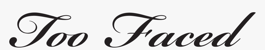 Too Faced Makeup Logo, HD Png Download , Transparent Png Image - PNGitem