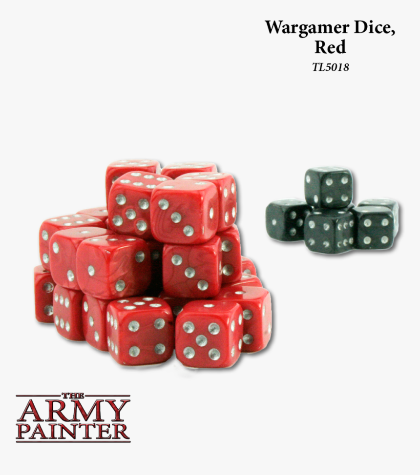 Wargamer Dice Red - Jungle Flock Miniatures, HD Png Download ...