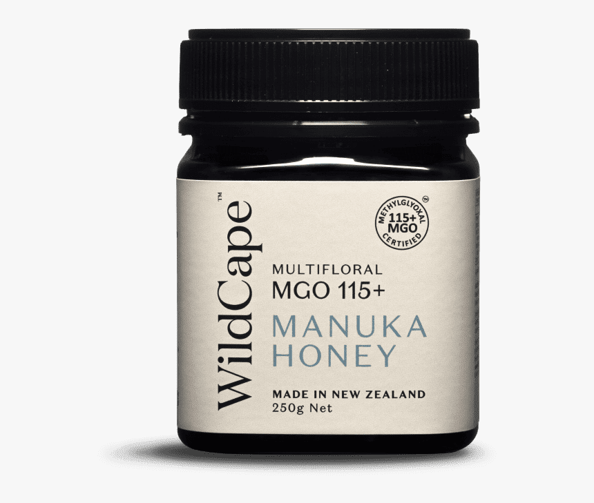 Mgo 115 250 Front - Mgo 115 Wildcape Manuka Honey, HD Png Download , Transparent Png Image - PNGitem