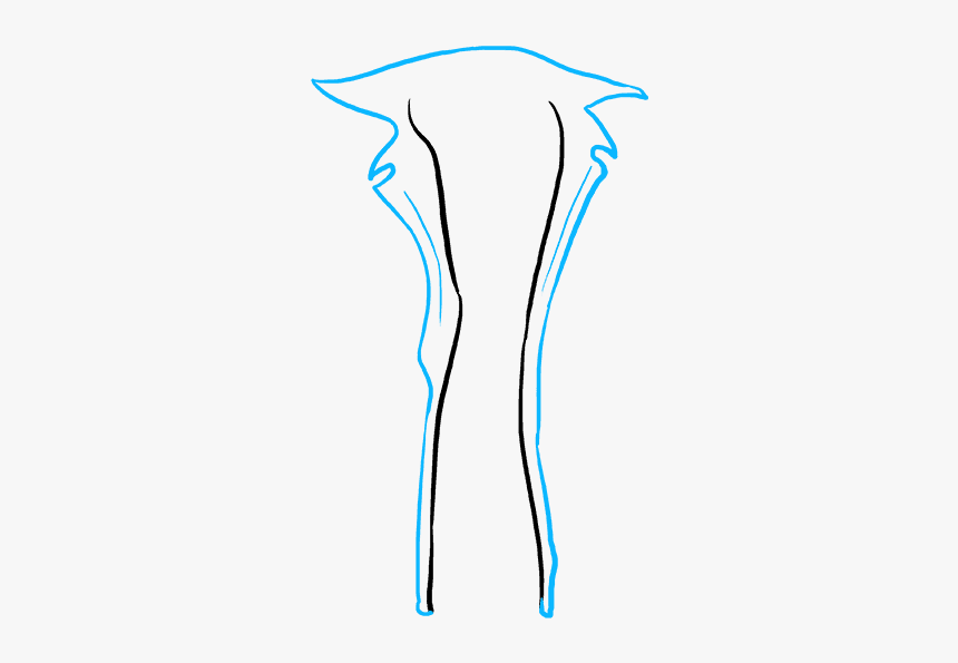 How To Draw A Jacket - Draw An Open Jacket, HD Png Download ...
