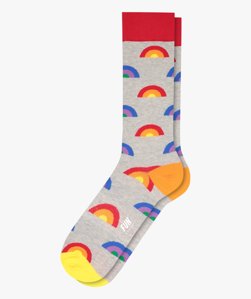 Women S Rainbow Socks - Sock, HD Png Download , Transparent Png Image ...