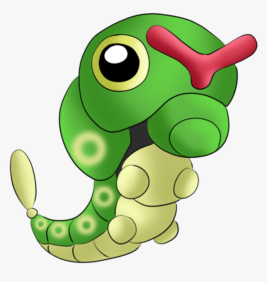 Transparent Caterpie Png - Pokemon That Looks Like A Worm, Png Download ...