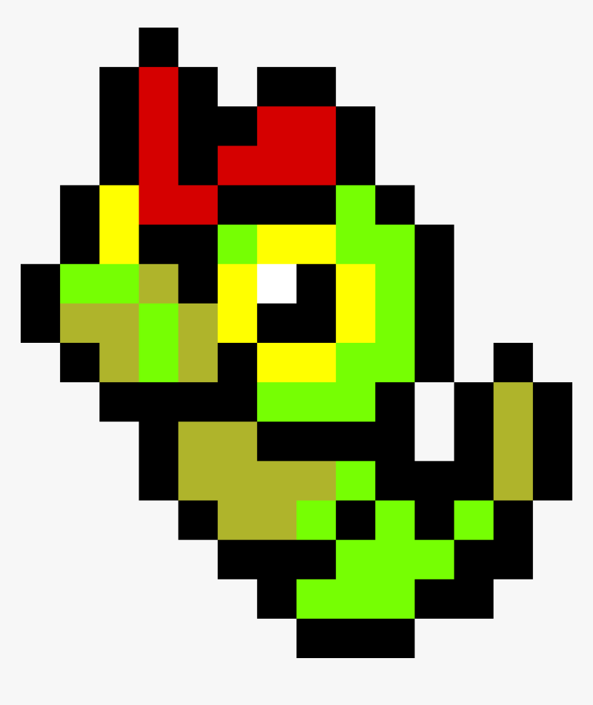 Shiny Caterpie Pixel Art, HD Png Download , Transparent Png Image - PNGitem