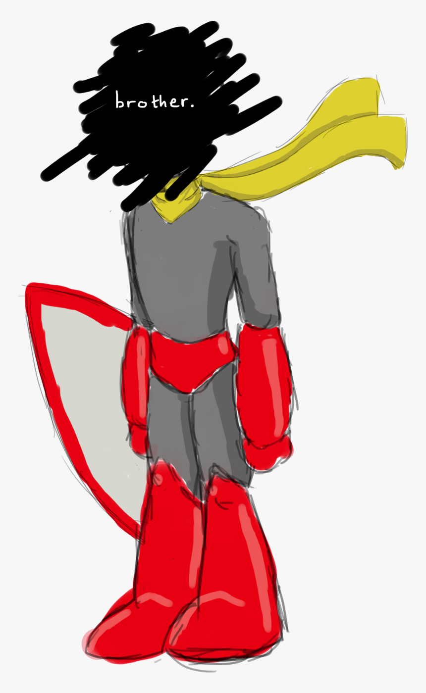 I Miss My Protoman - Cartoon, HD Png Download , Transparent Png Image ...