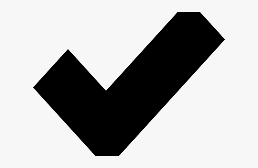 Nike Clipart Check Mark - Check Flat Icon Png, Transparent Png ...