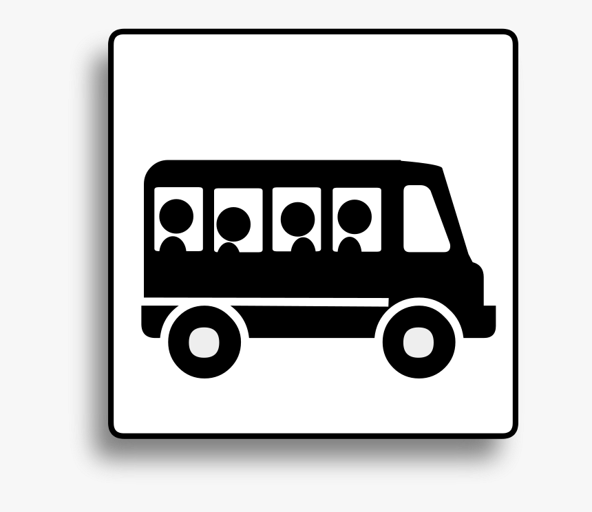 Transparent Bus Icon Png - Free Vector Bus Icon, Png Download ...