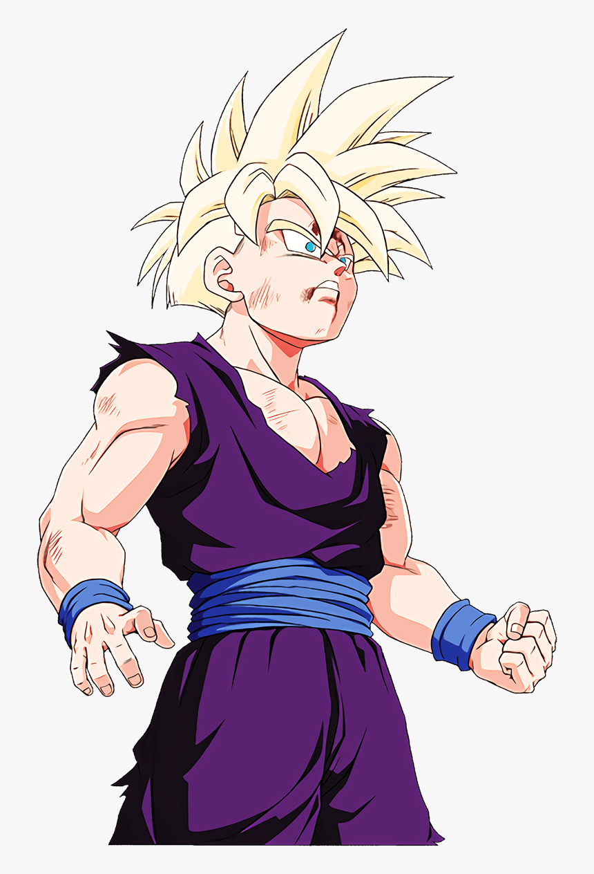New Lr Gohan Card Art, HD Png Download , Transparent Png Image - PNGitem