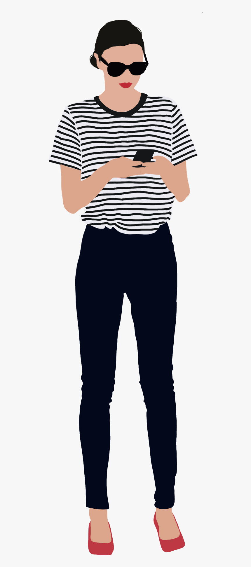 People Flat Illustration Png, Transparent Png , Transparent Png Image ...
