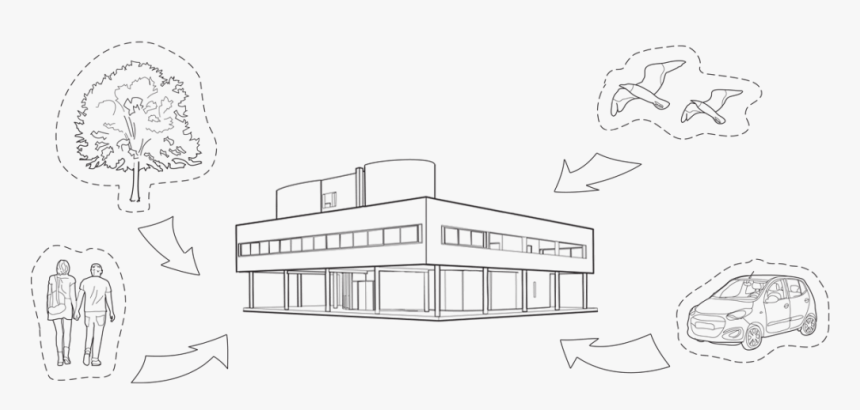 Ie-diagram - Architectural Entourage, HD Png Download , Transparent Png ...