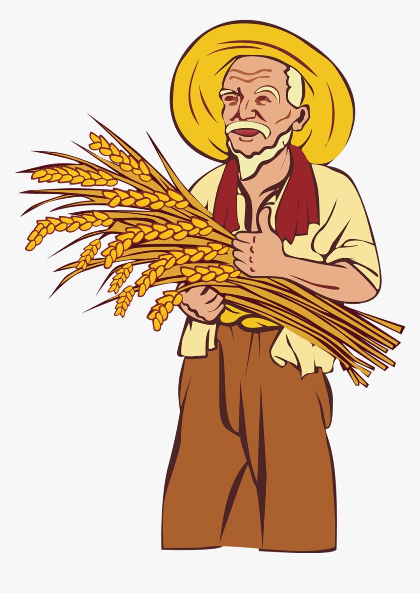 Transparent Rice Icon Png - Farmer Clipart, Png Download , Transparent ...