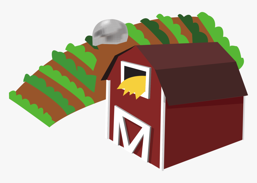 Red Barn Clipart - Farm Transparent Background, HD Png Download ...