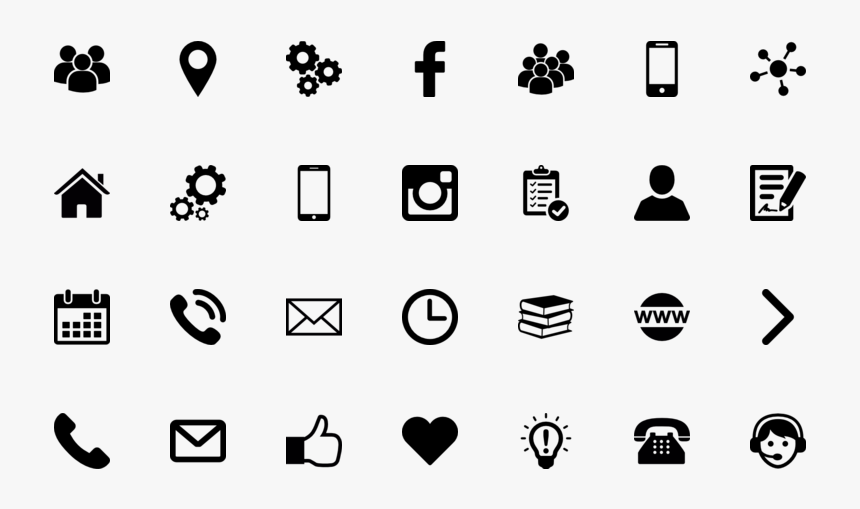 Contact Flat Icons Png, Transparent Png , Transparent Png Image - PNGitem