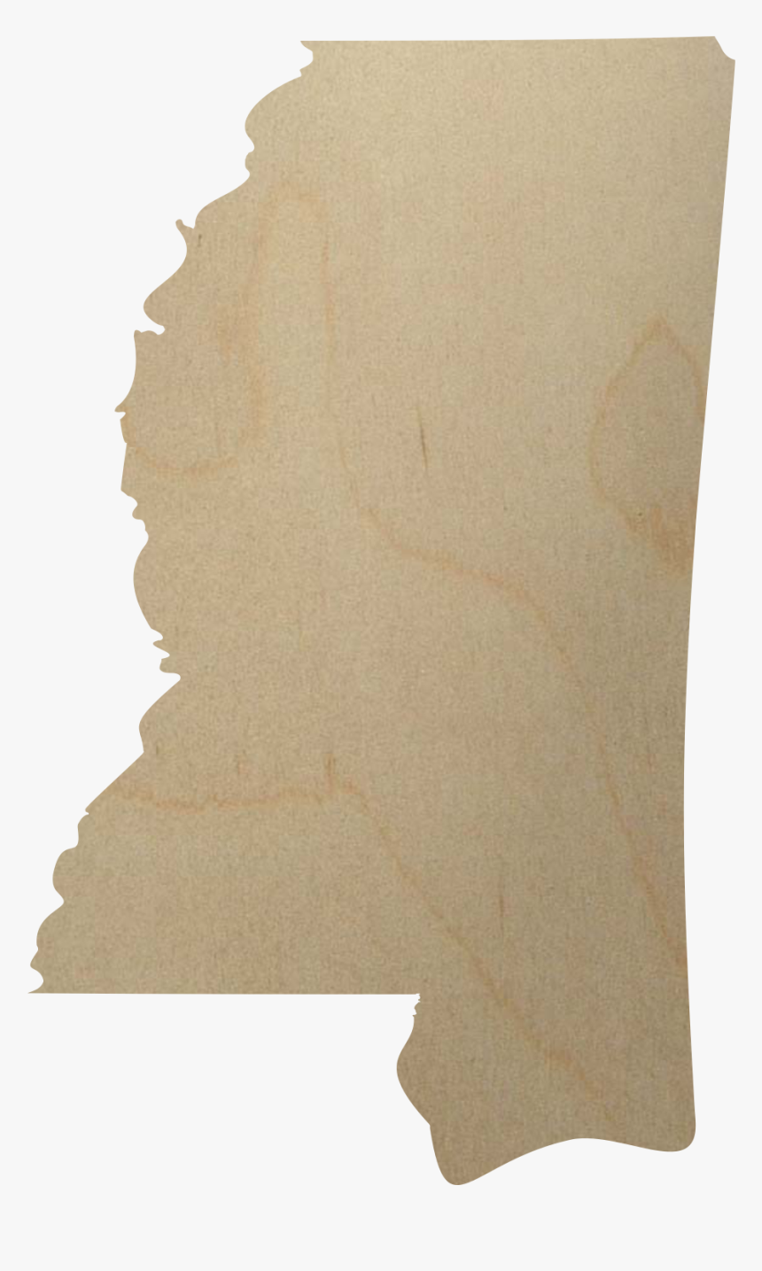 Mississippi State Wood Cutout - Mississippi Cut Out, HD Png Download ...