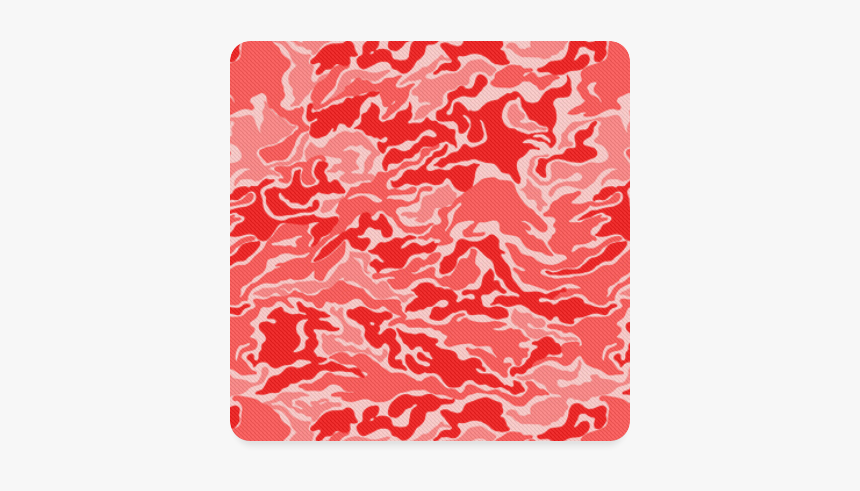 Camo Red Camouflage Pattern Print Square Coaster - Pink Camo Circle, HD ...