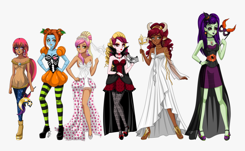 Monster High All Ghouls, HD Png Download , Transparent Png Image - PNGitem