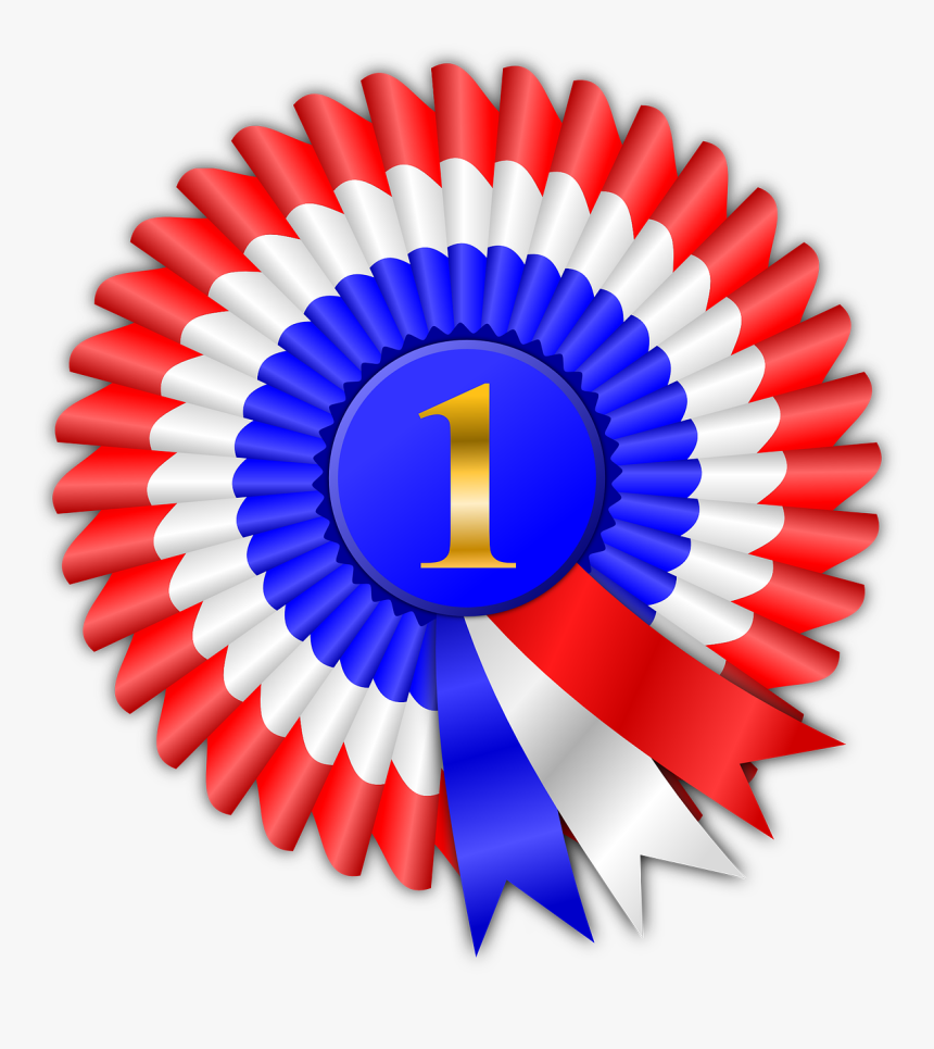 Award, Prize, Ribbon, Winner, Win, Competition, Honor - Rosette Clipart ...