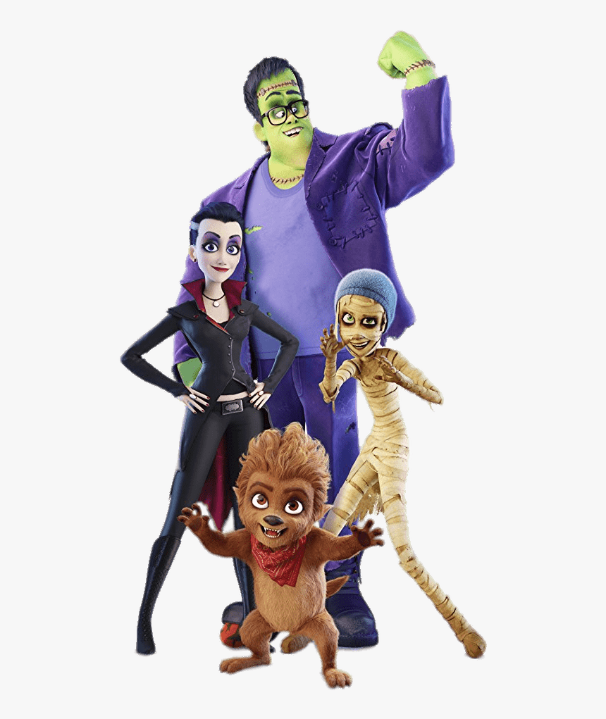 Monster Family Characters - Monster Family Emma Vampire, HD Png ...