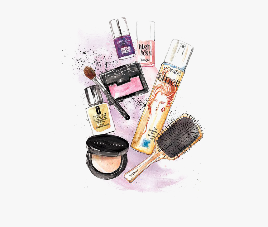 Makeup Drawing Png, Transparent Png , Transparent Png Image - PNGitem