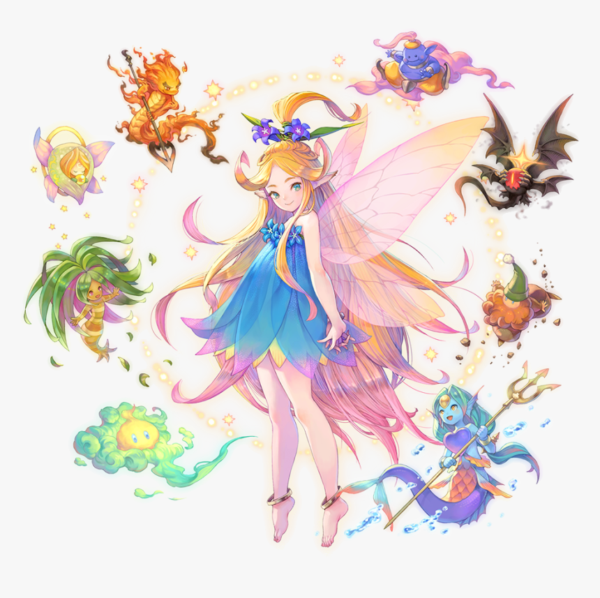 The Mana Series Encyclopedia - Trials Of Mana Characters, HD Png ...