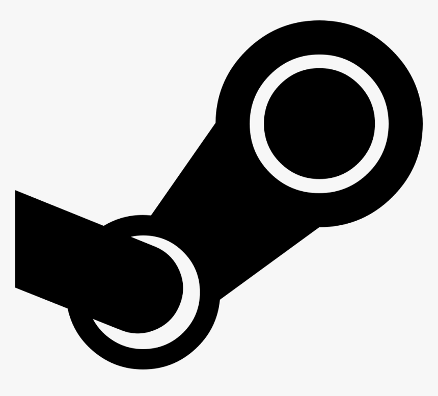 Steam - Steam Black Icon Png, Transparent Png , Transparent Png Image ...