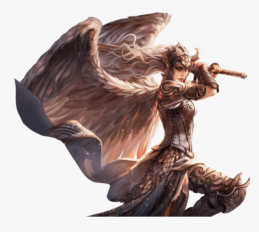 4 4 Angel Token Mtg, HD Png Download , Transparent Png Image - PNGitem