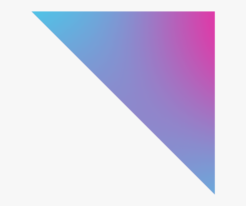 Transparent Triangle Icon Png - Blue Corner Triangle Png, Png Download ...