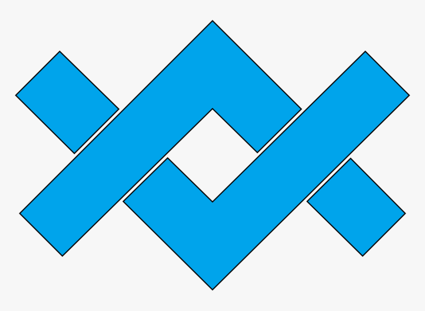 Blue,triangle,symmetry, HD Png Download , Transparent Png Image - PNGitem