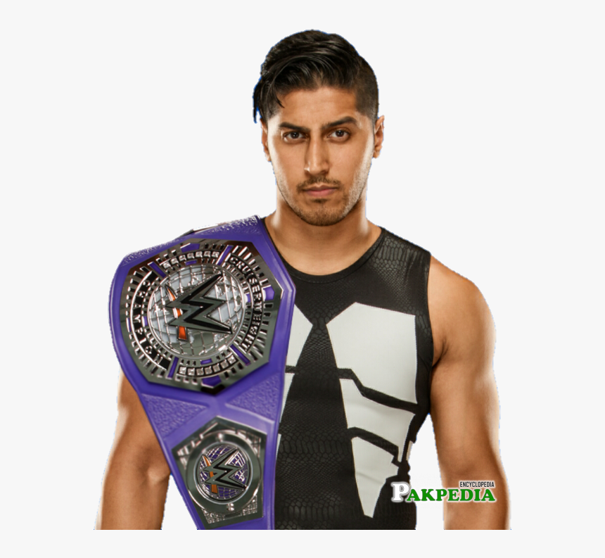 Mustafa Ali Wwe Cruiserweight Champ - Mustafa Ali, HD Png Download ...