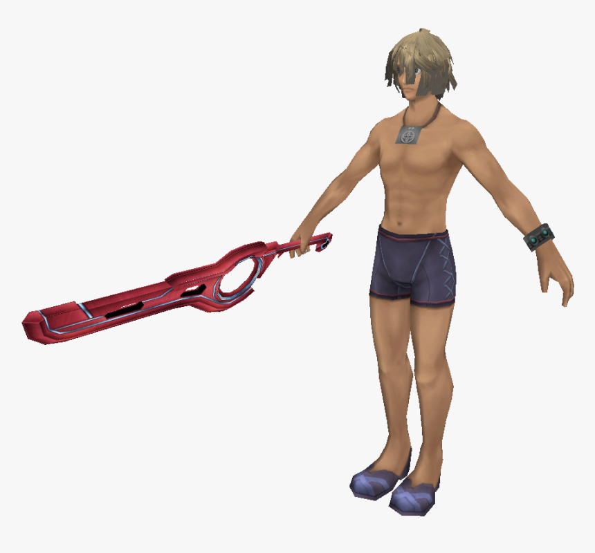 Shulk Armorless, HD Png Download , Transparent Png Image - PNGitem