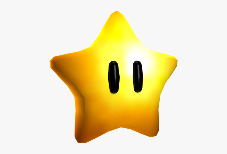 Mario Star Png Image Background - Power Star Mario Galaxy, Transparent ...