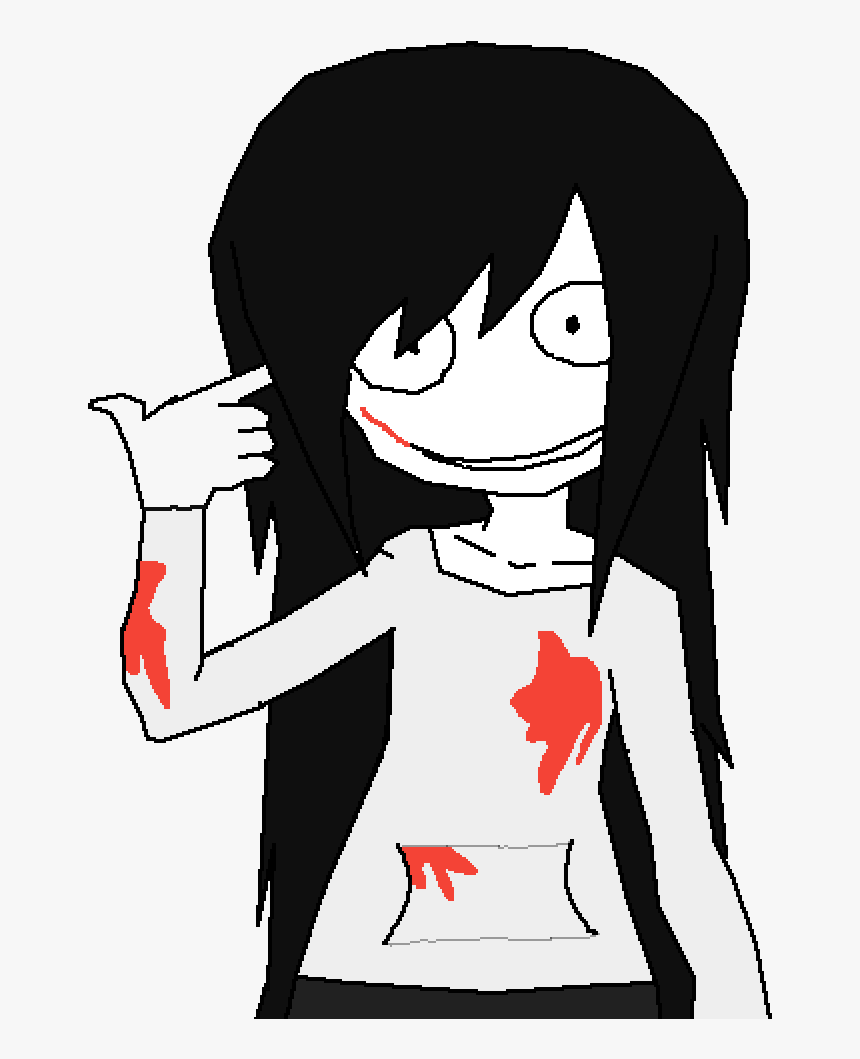 Jeff The Killer - Cartoon, HD Png Download , Transparent Png Image ...